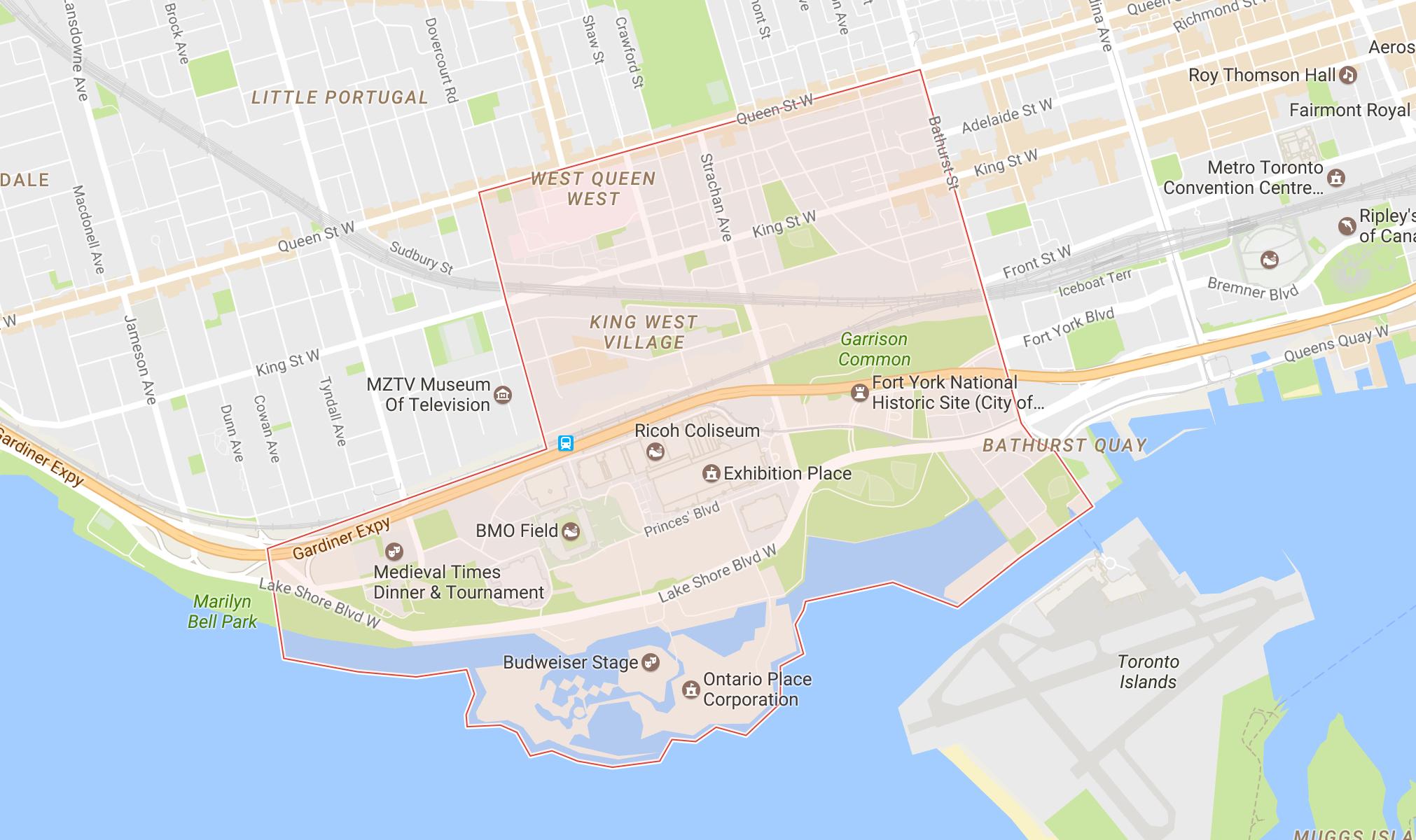 尼亚加拉附近多伦多的地图-地图尼加拉附近多伦多(加拿大)